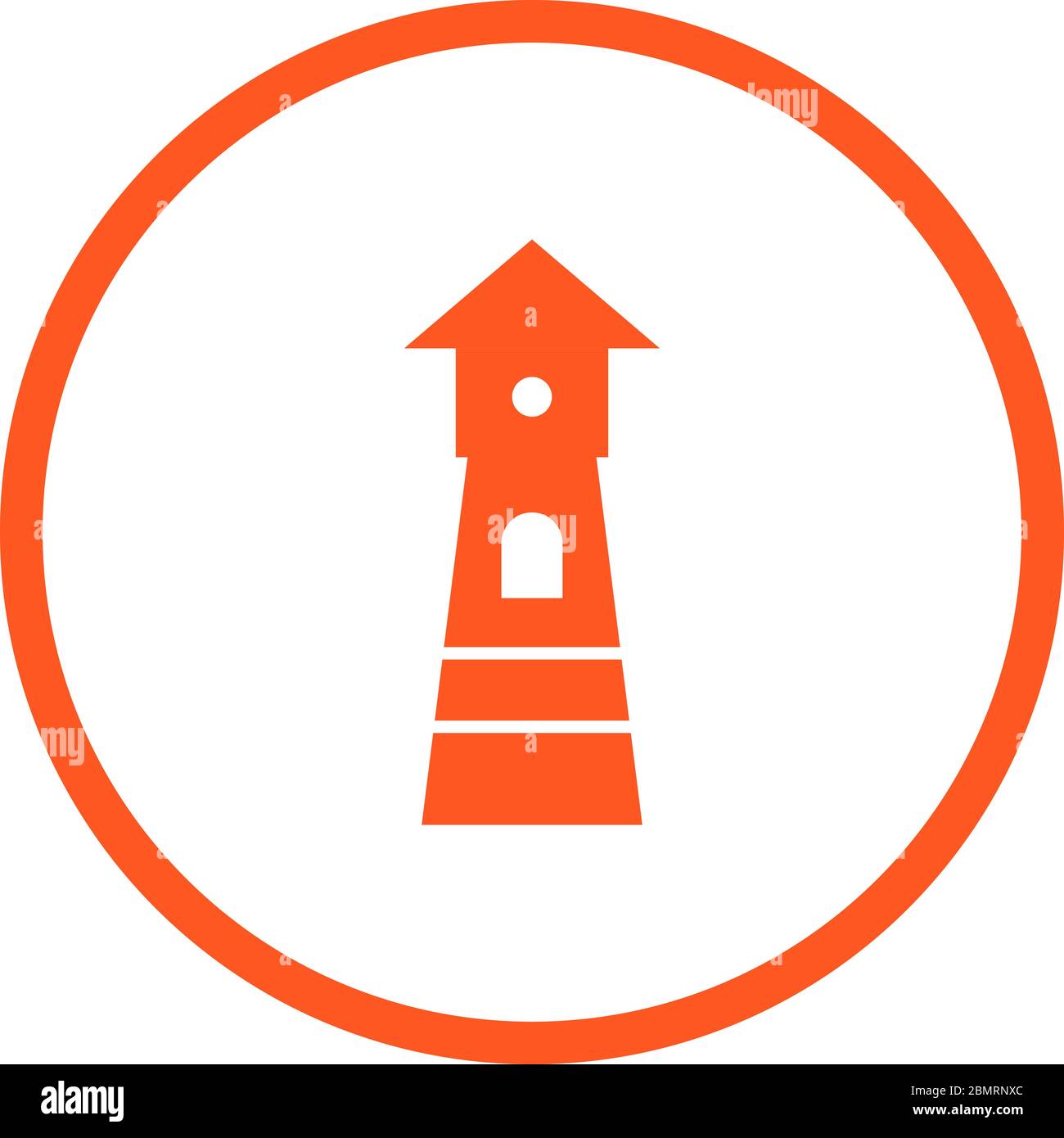 Beautiful Watchtower Vector Glyph Icon Stock Vector Image & Art - Alamy