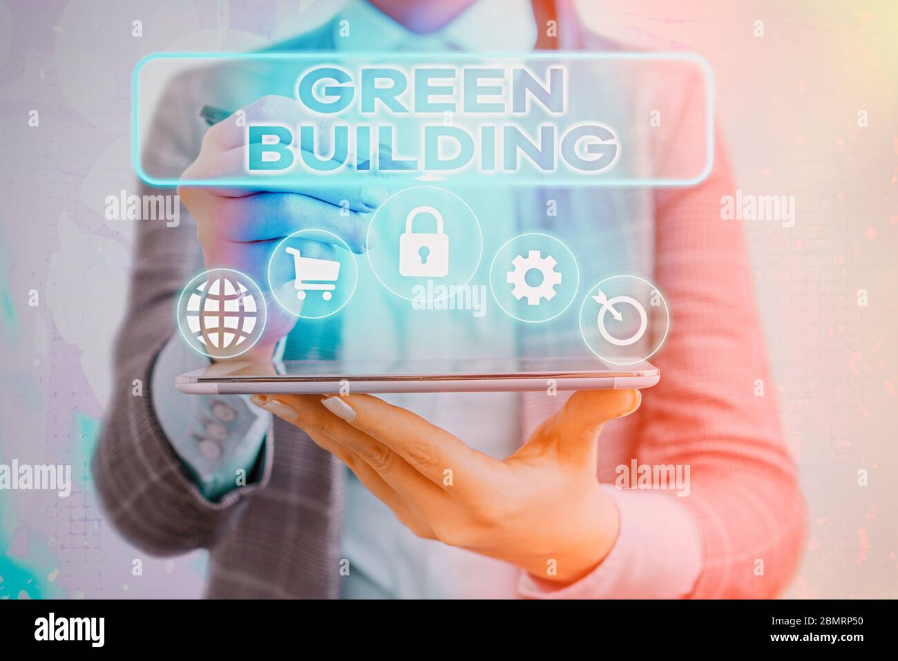 Handwriting text writing Green Building. Conceptual photo A structure ...