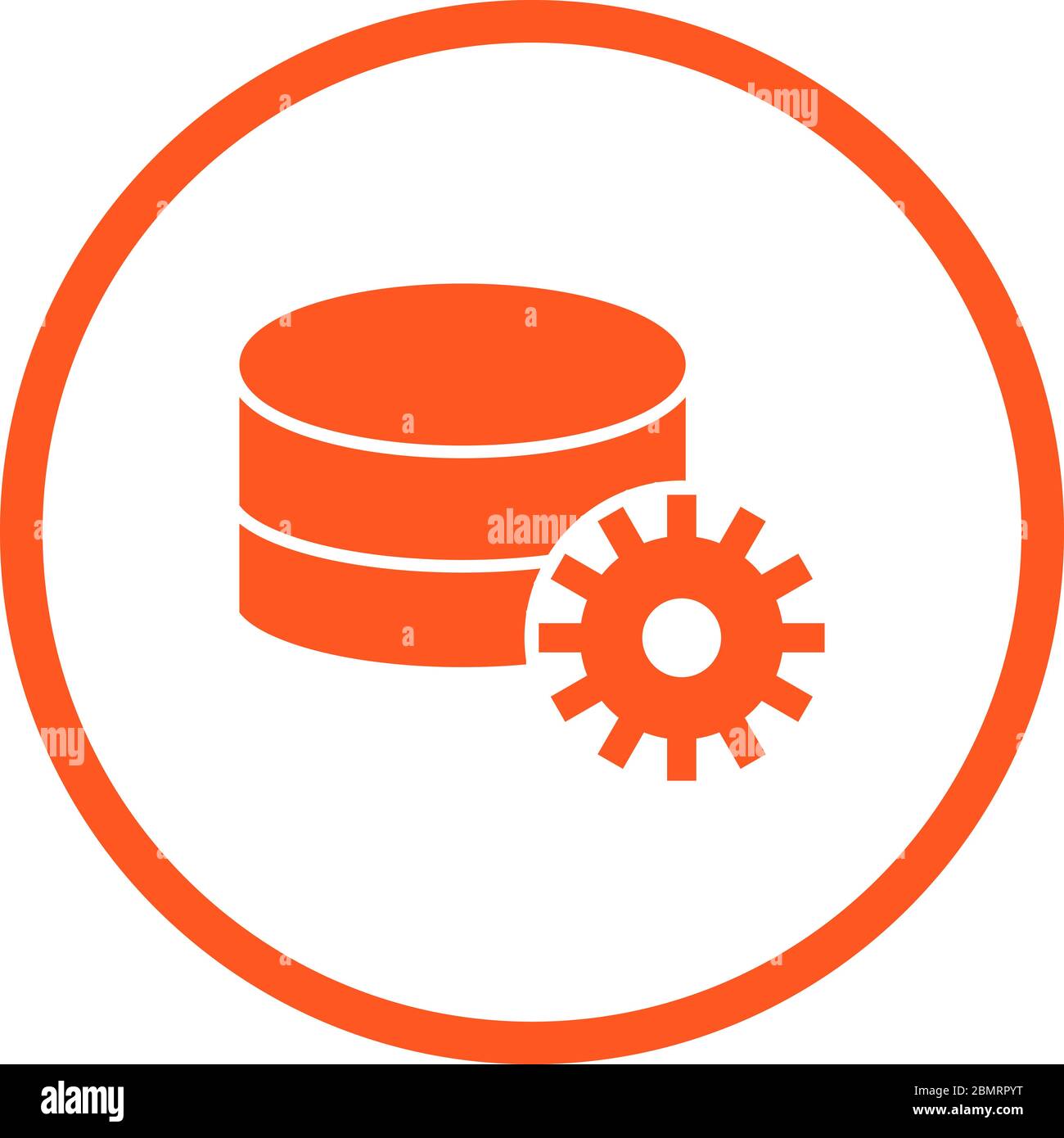 Beautiful Database management Vector Glyph icon Stock Vector Image & Art - Alamy