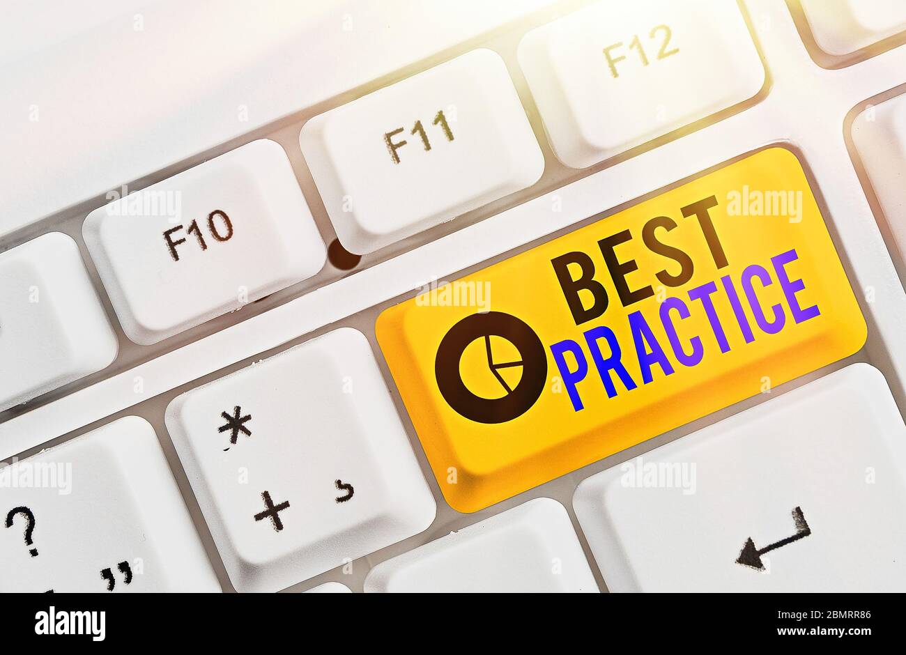 Writing note showing Best Practice. Business concept for Method ...