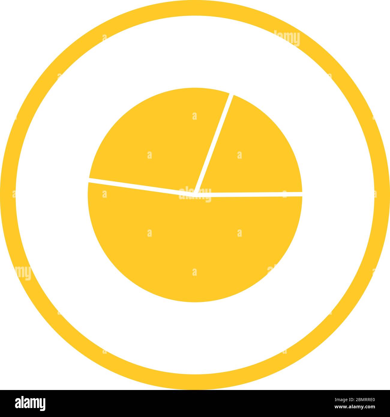 Beautiful Pie chart Vector Glyph icon Stock Vector Image & Art - Alamy