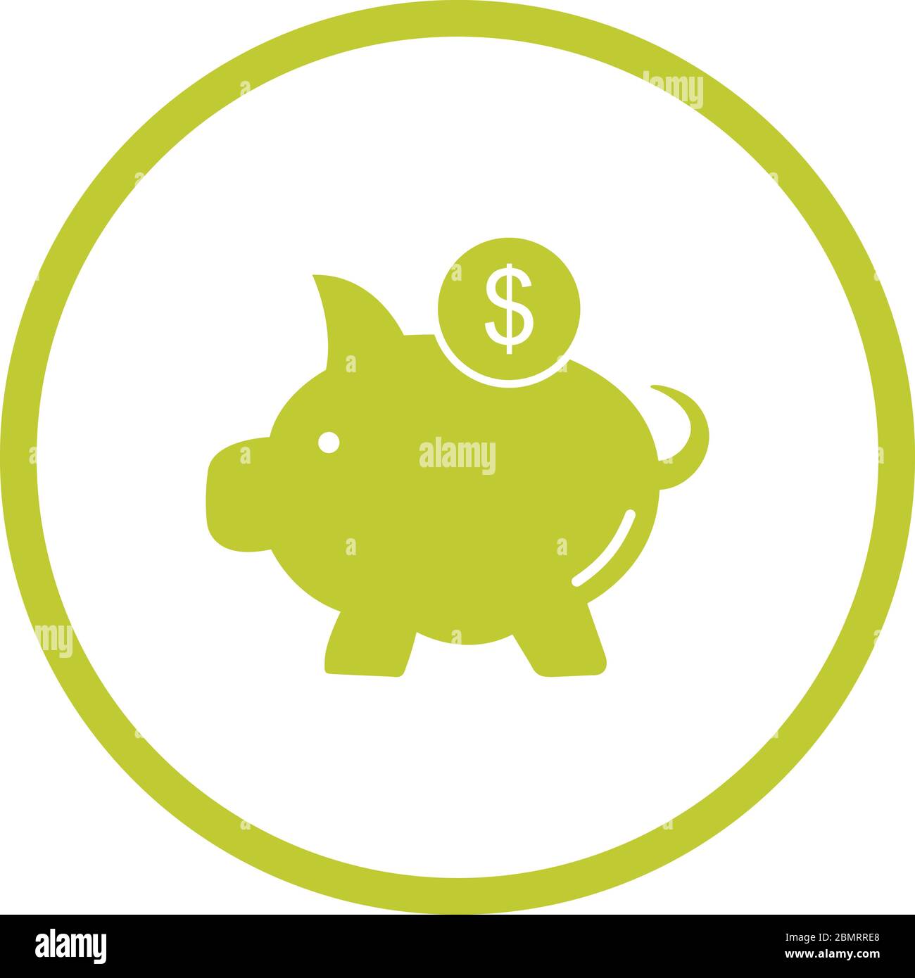 Beautiful Piggy Vector Glyph icon Stock Vector Image & Art - Alamy