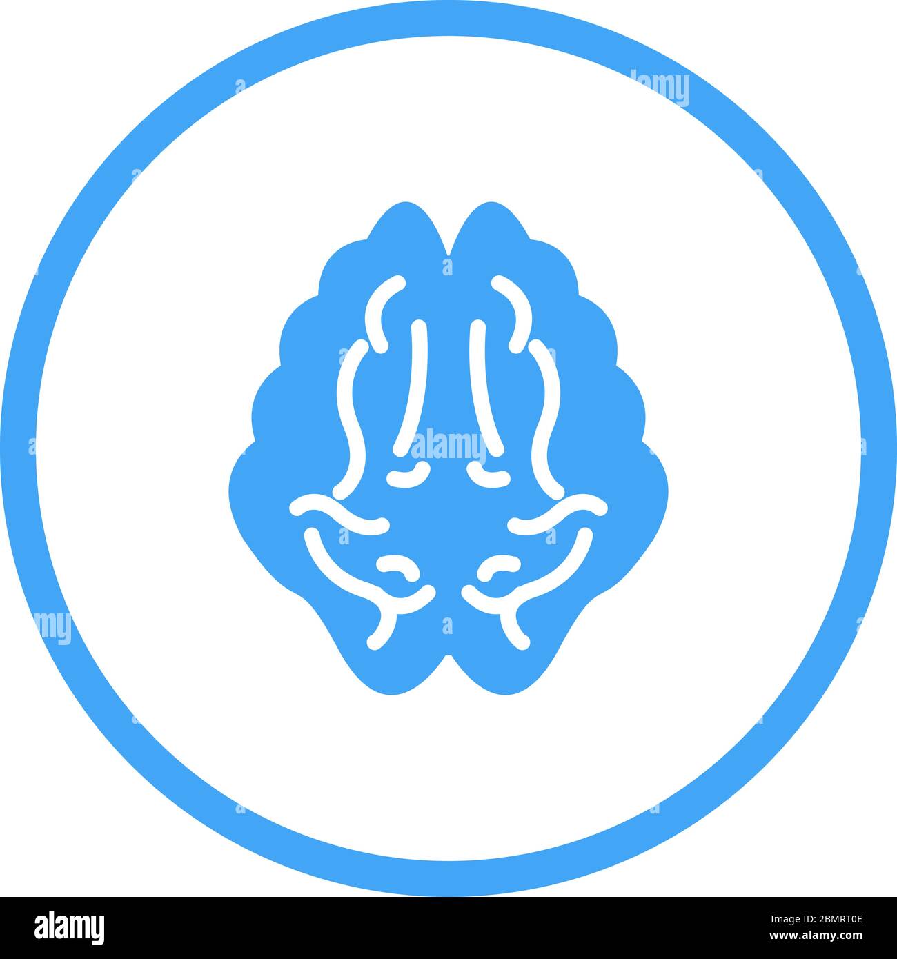 Beautiful Brain Vector Glyph icon Stock Vector Image & Art - Alamy