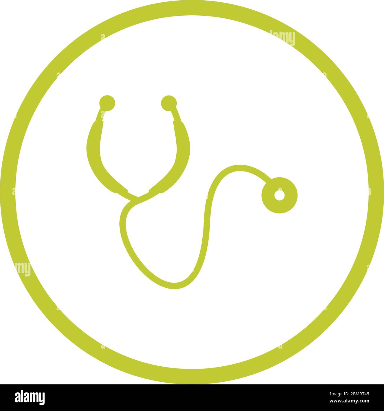 Beautiful stethoscope Vector Glyph icon Stock Vector Image & Art - Alamy