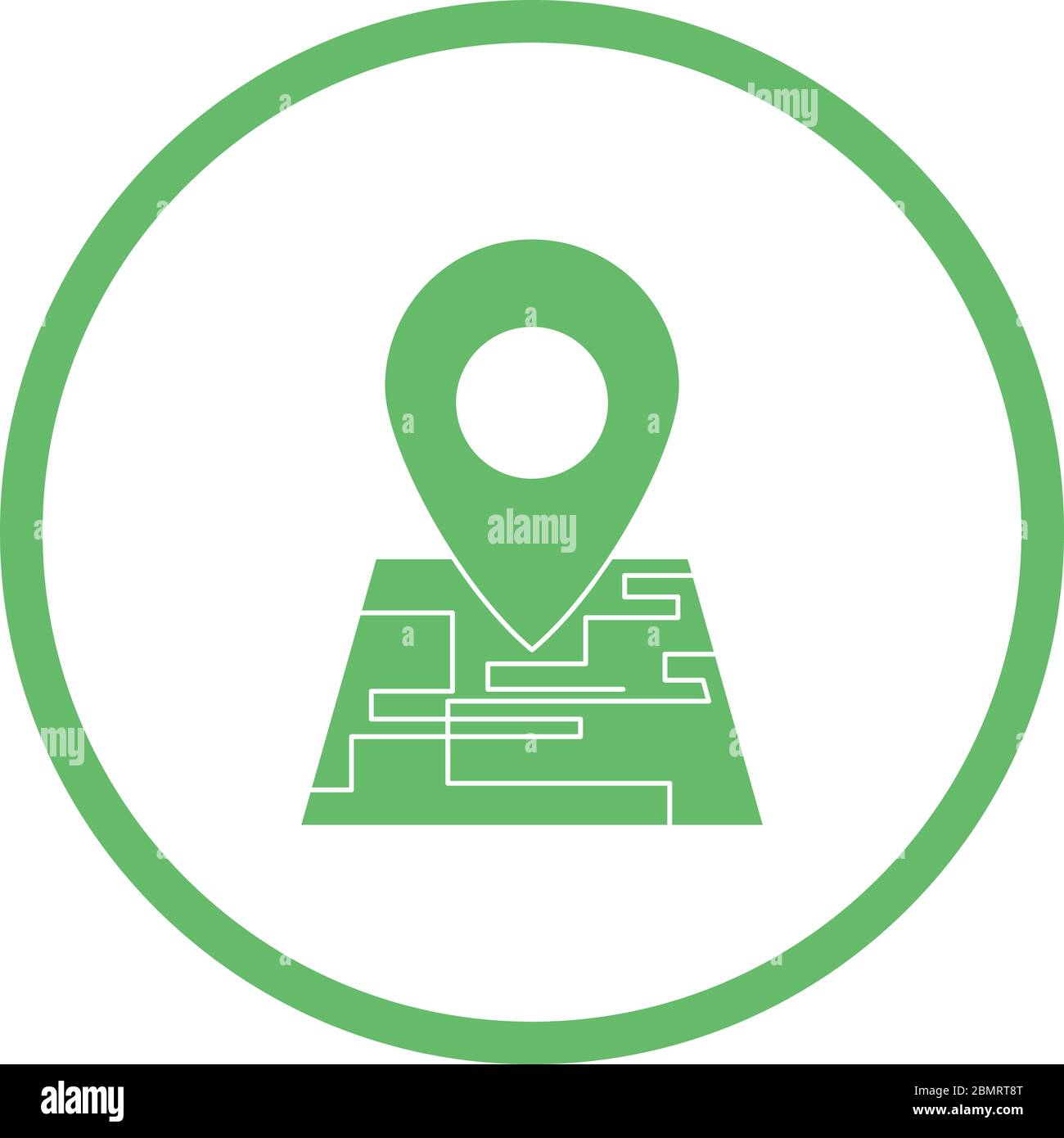 Beautiful Mark on maps Vector Glyph icon Stock Vector Image & Art - Alamy