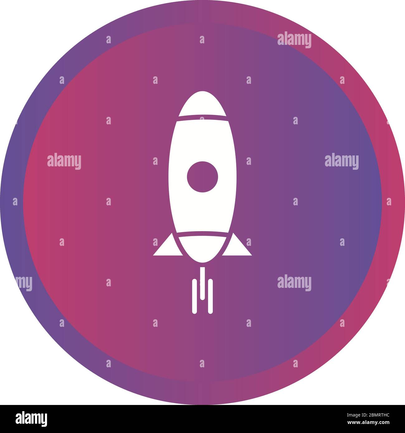 Beautiful Rocket Vector Glyph Icon Stock Vector Image & Art - Alamy