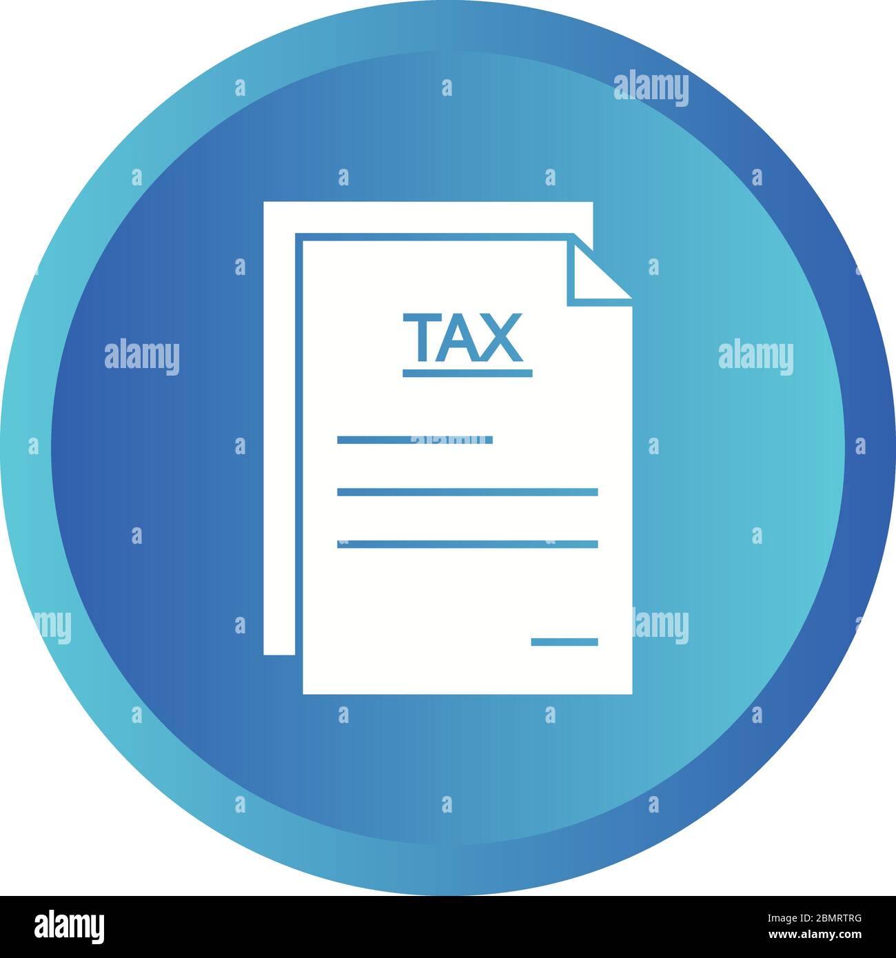 Beautiful Tax notice Vector Glyph Icon Stock Vector Image & Art - Alamy