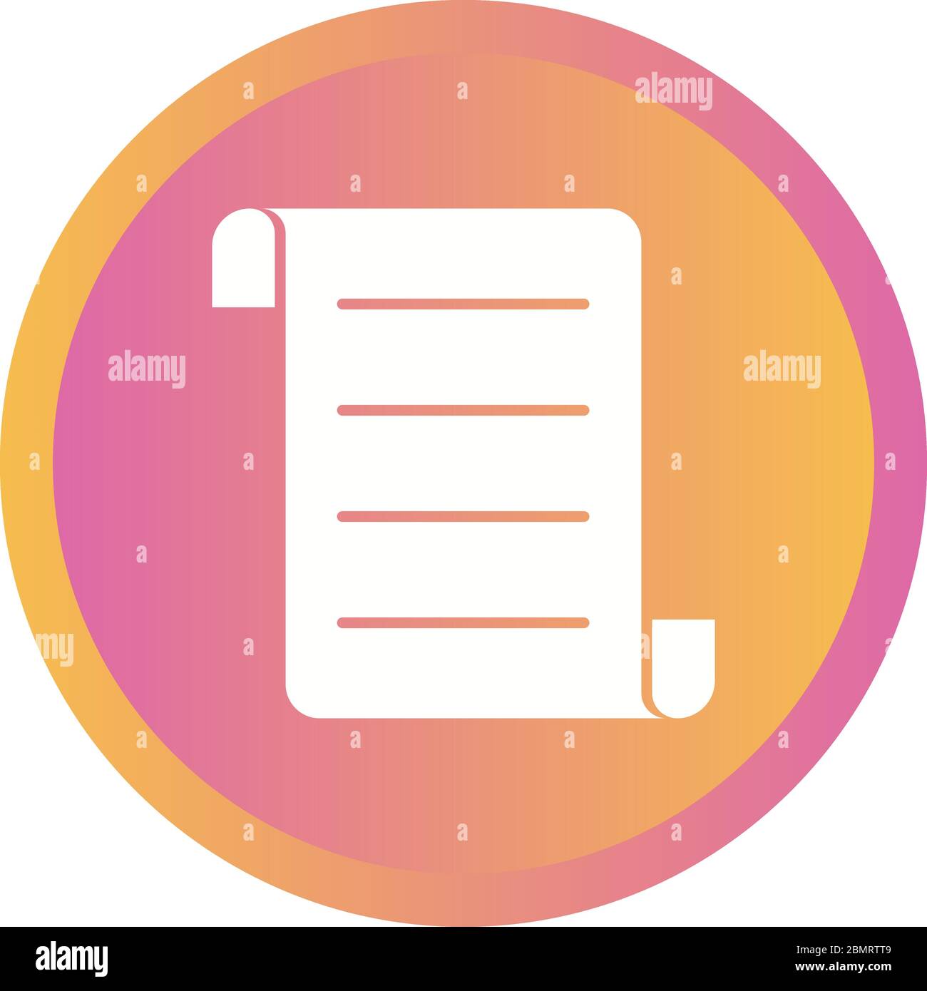 Beautiful Document Vector Glyph Icon Stock Vector Image & Art - Alamy