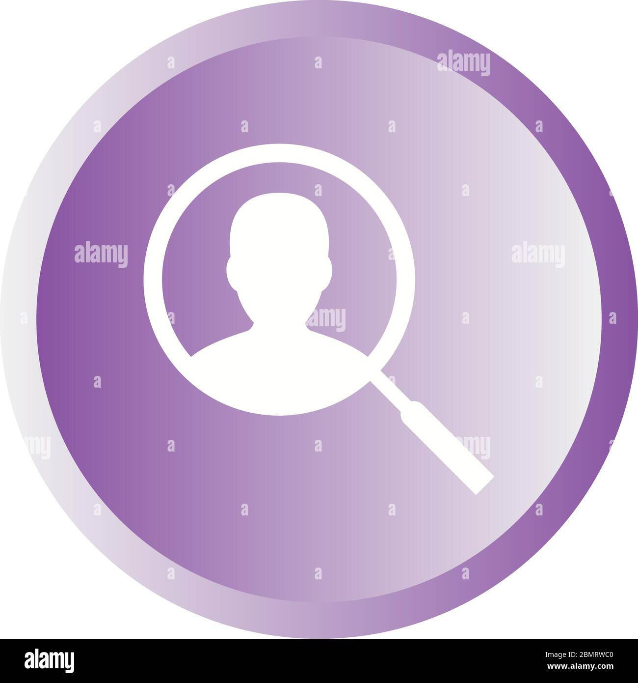 Beautiful Search profile Vector Glyph icon Stock Vector Image & Art - Alamy