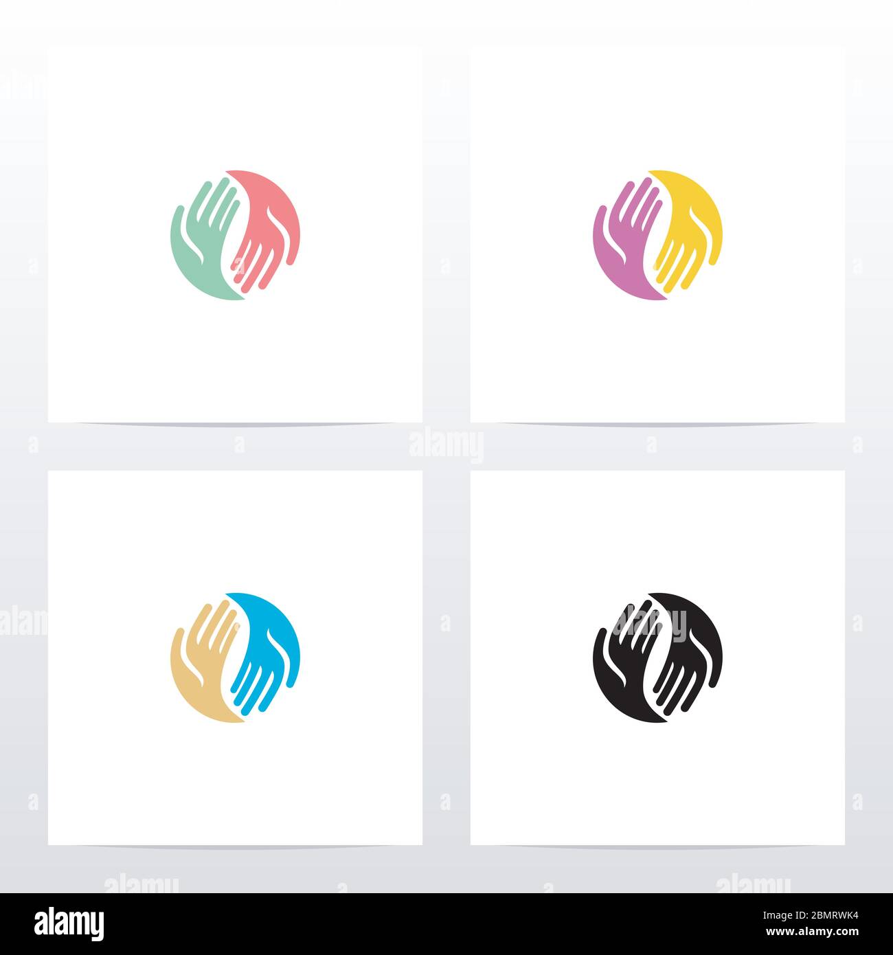 Two Hand Logo Design