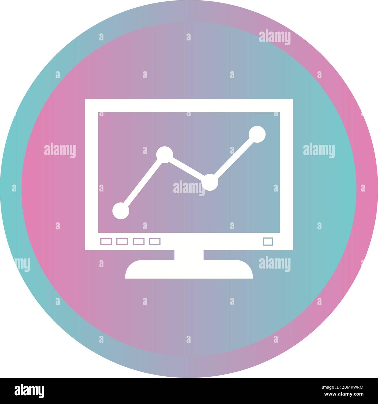 Beautiful graph vector glyph hi-res stock photography and images - Alamy