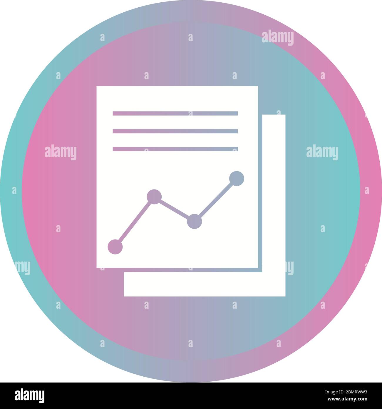 Beautiful Graph report Vector Glyph icon Stock Vector Image & Art - Alamy
