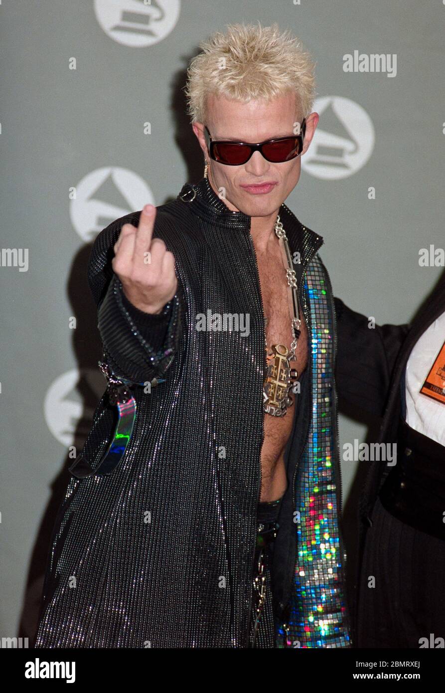 LOS ANGELES, CA. February 24, 1993: Pop star Billy Idol at the 1993 ...