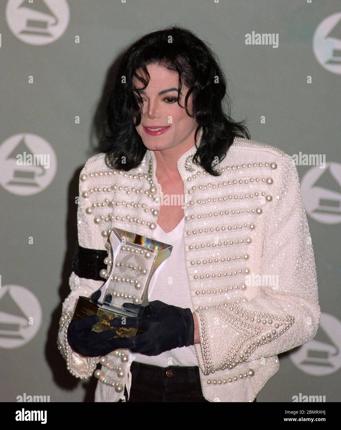 LOS ANGELES, CA. February 24, 1993: Pop star Michael Jackson at the ...