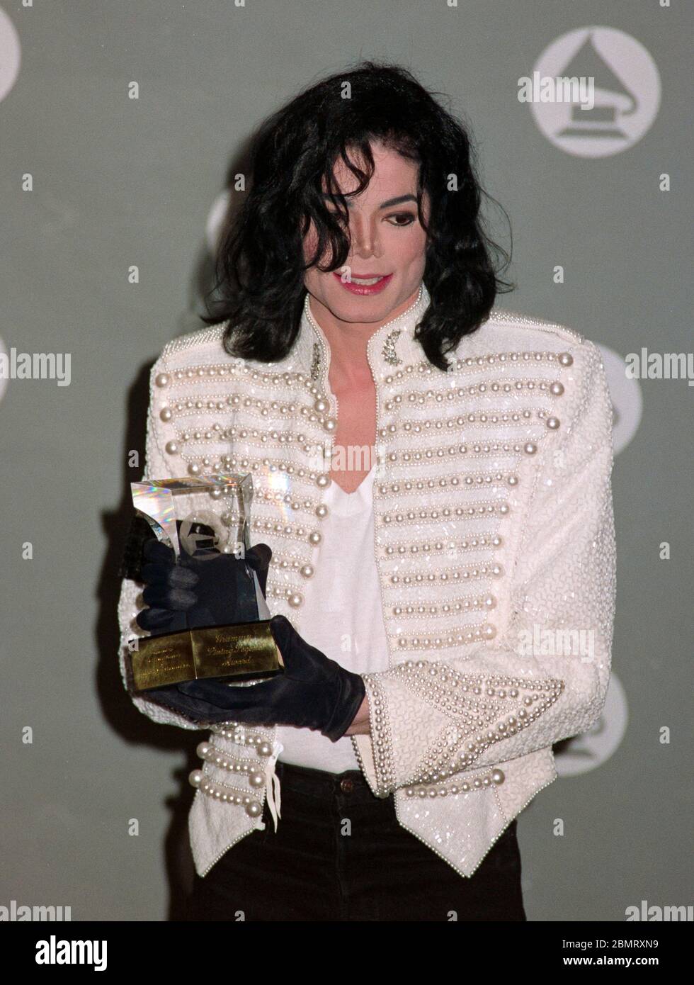 LOS ANGELES, CA. February 24, 1993: Pop star Michael Jackson at the ...