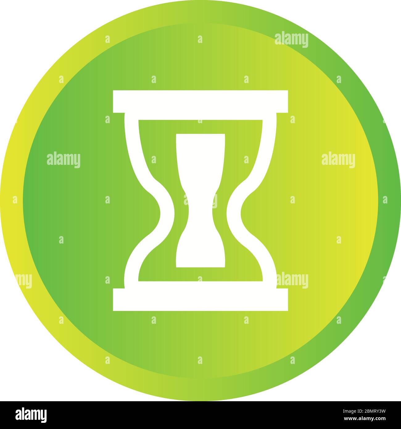 Beautiful hourglass Vector Glyph icon Stock Vector Image & Art - Alamy
