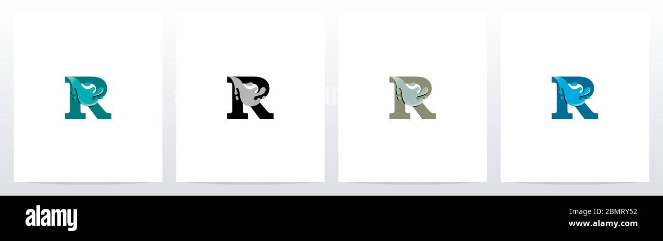 Water letter r hi-res stock photography and images - Alamy