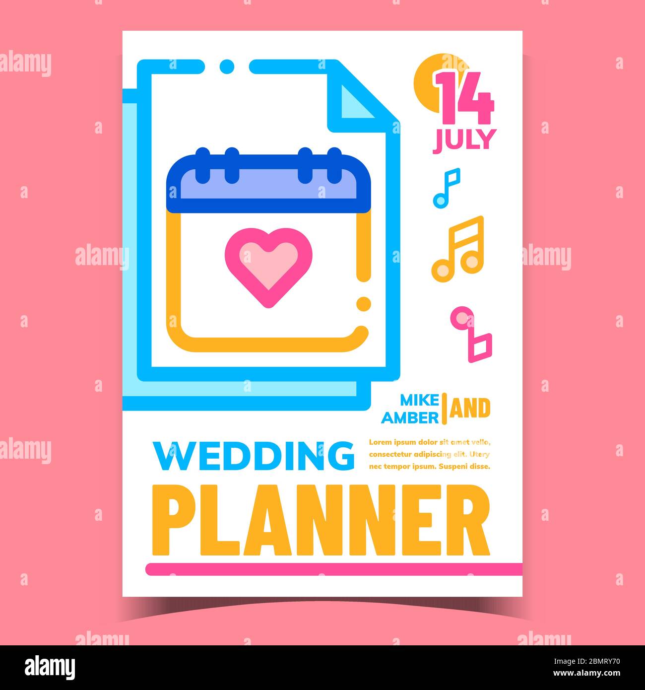 Promotional planner hi-res stock photography and images - Alamy