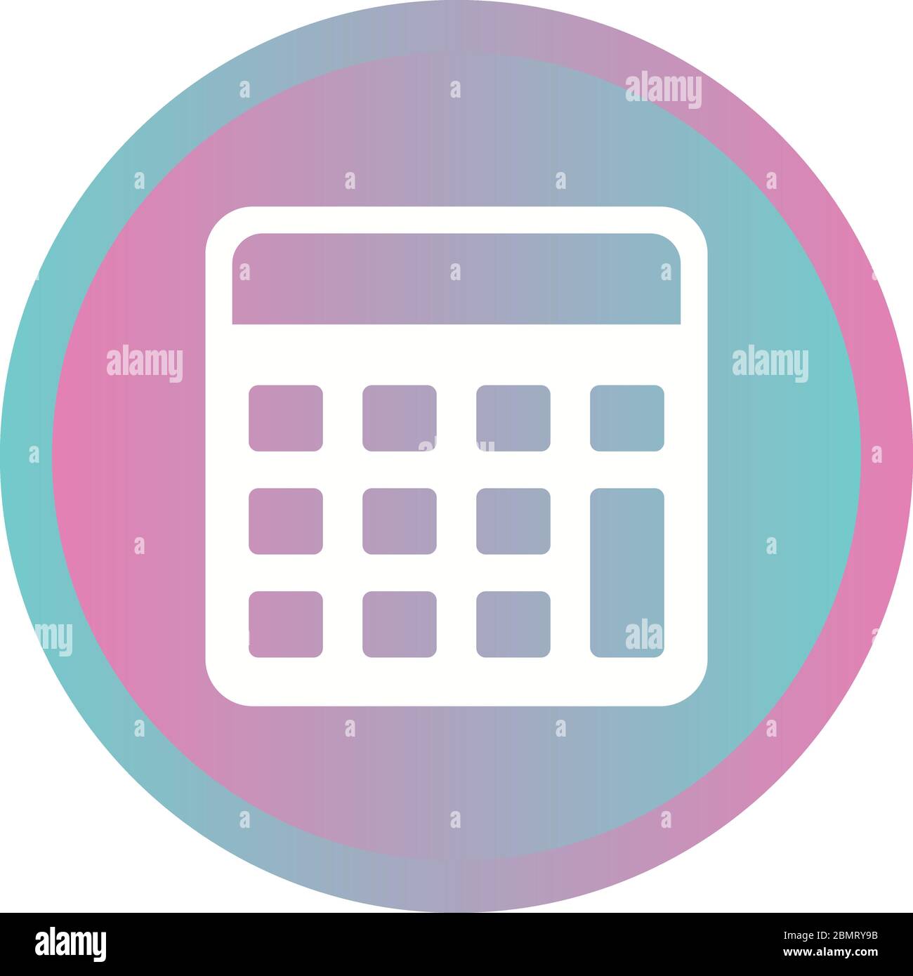 Beautiful Calculator Vector Glyph icon Stock Vector Image & Art - Alamy
