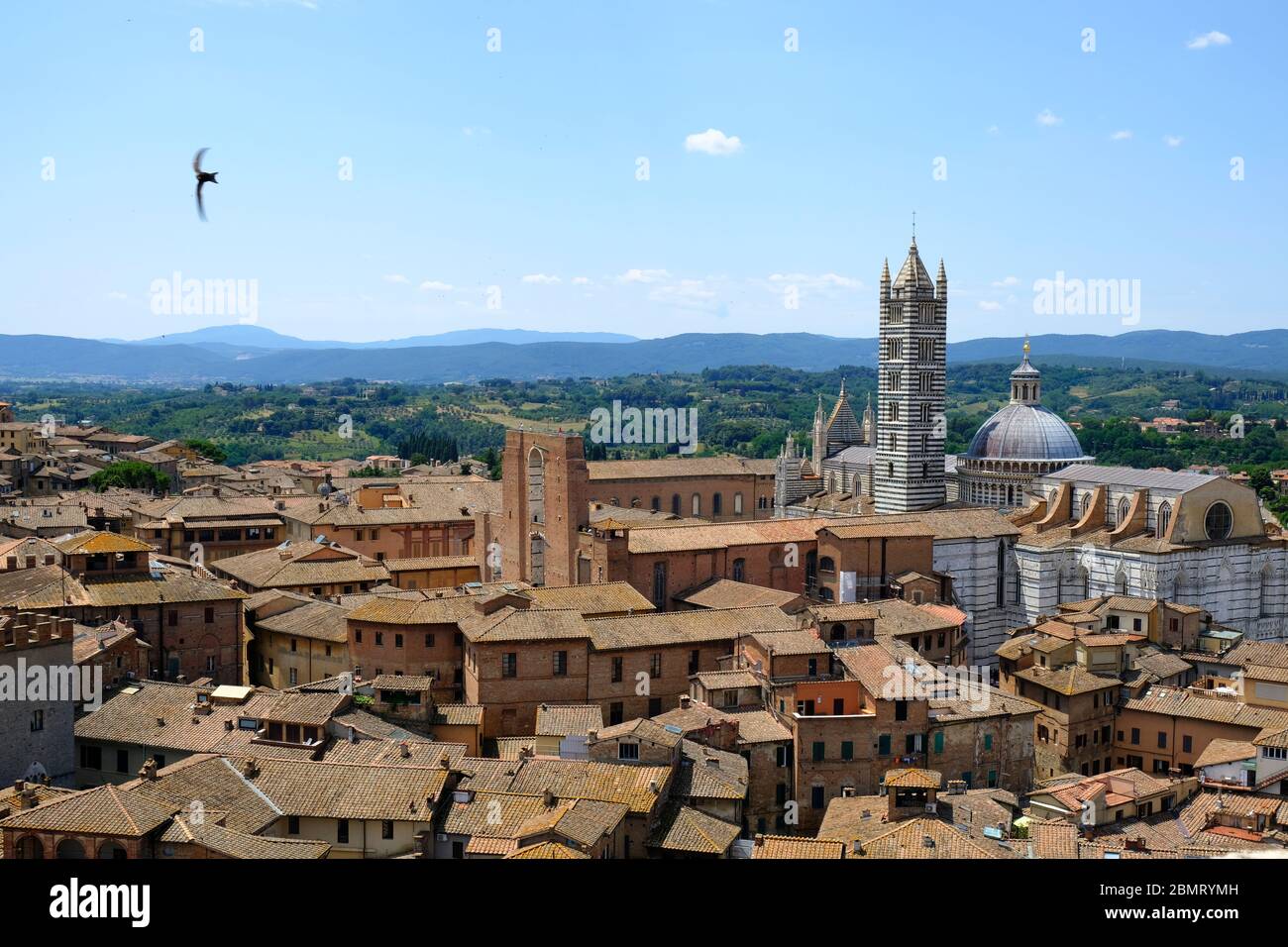 View on Sienna in Tuscany Italy Stock Photo - Alamy