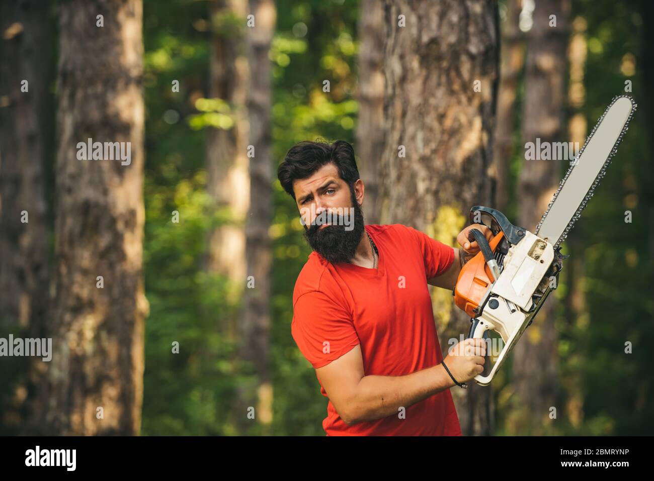 Muscular man holding chain hi-res stock photography and images - Alamy