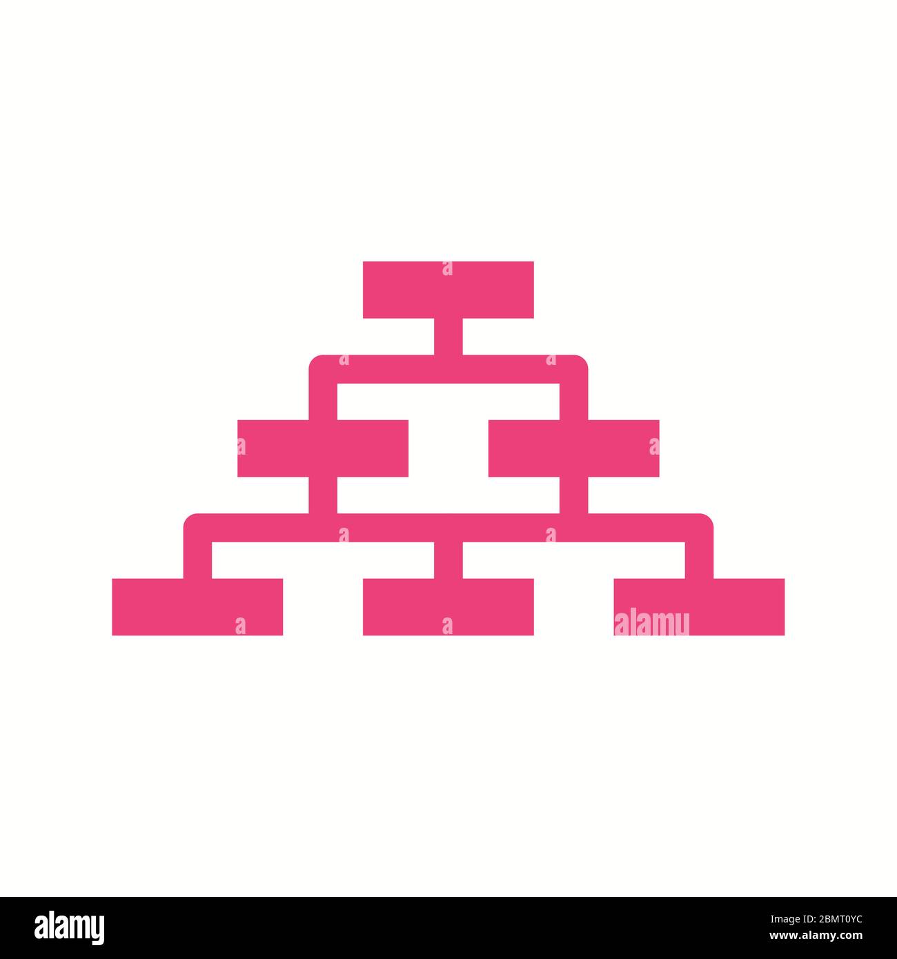 Beautiful Business structure Vector Glyph icon Stock Vector Image & Art ...