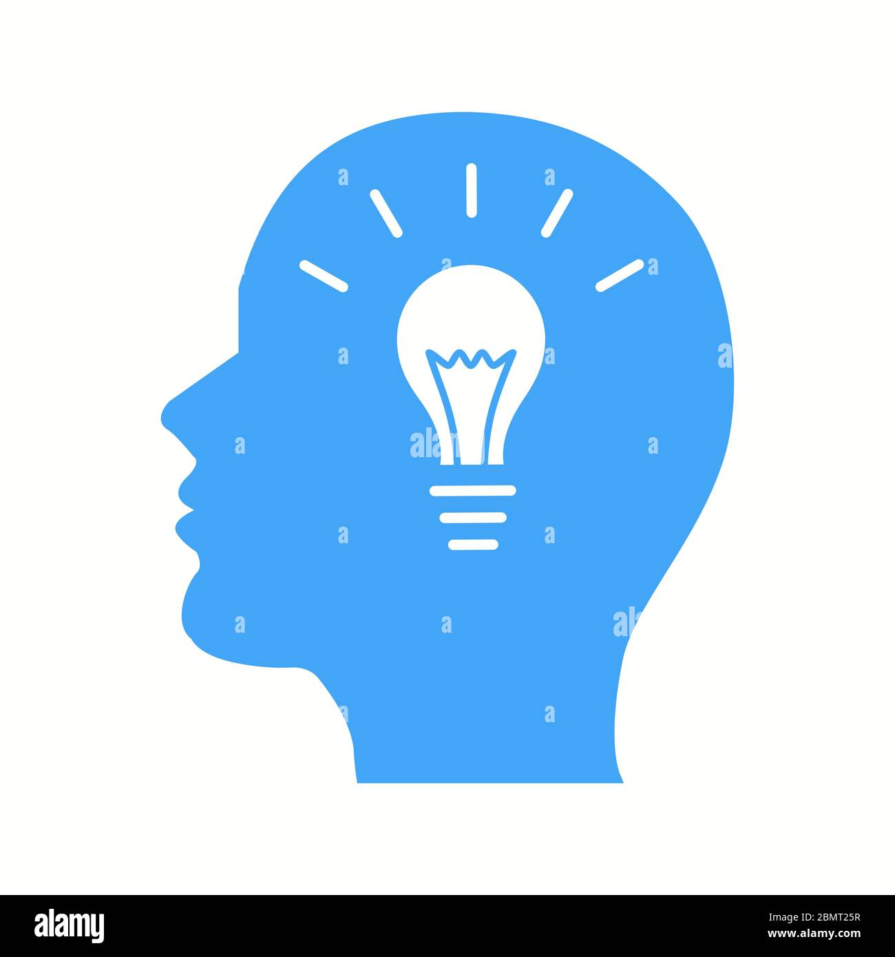 Beautiful Brain idea Vector Glyph icon Stock Vector Image & Art - Alamy