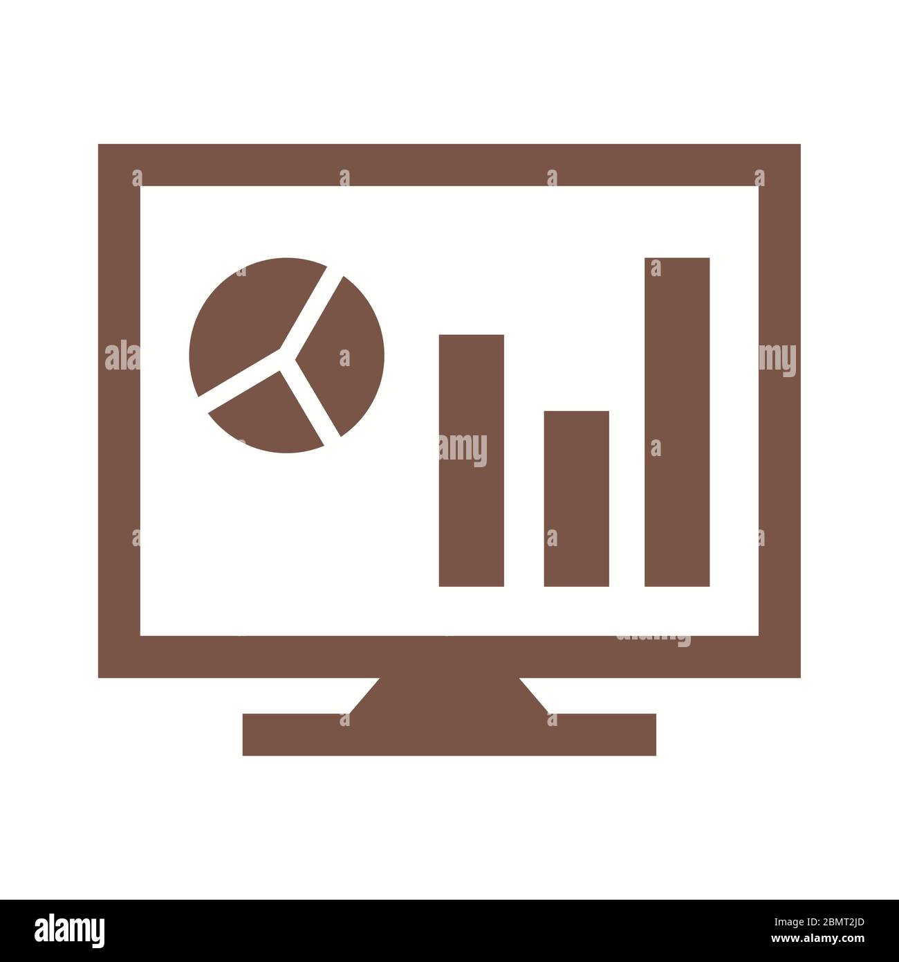 Beautiful Business chart Vector Glyph icon Stock Vector Image & Art - Alamy