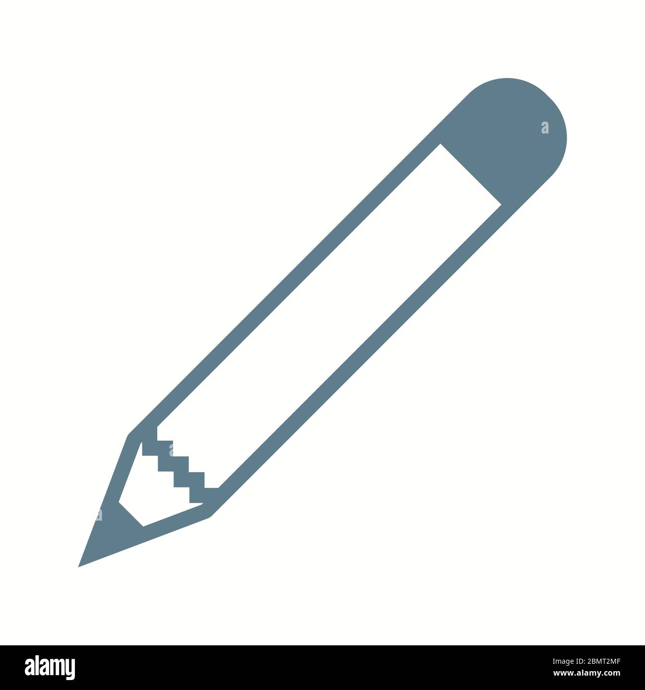 Beautiful Pencil Vector Glyph icon Stock Vector Image & Art - Alamy