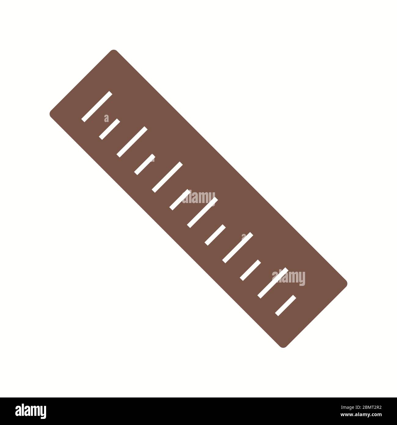 Beautiful Ruler Vector Glyph icon Stock Vector Image & Art - Alamy