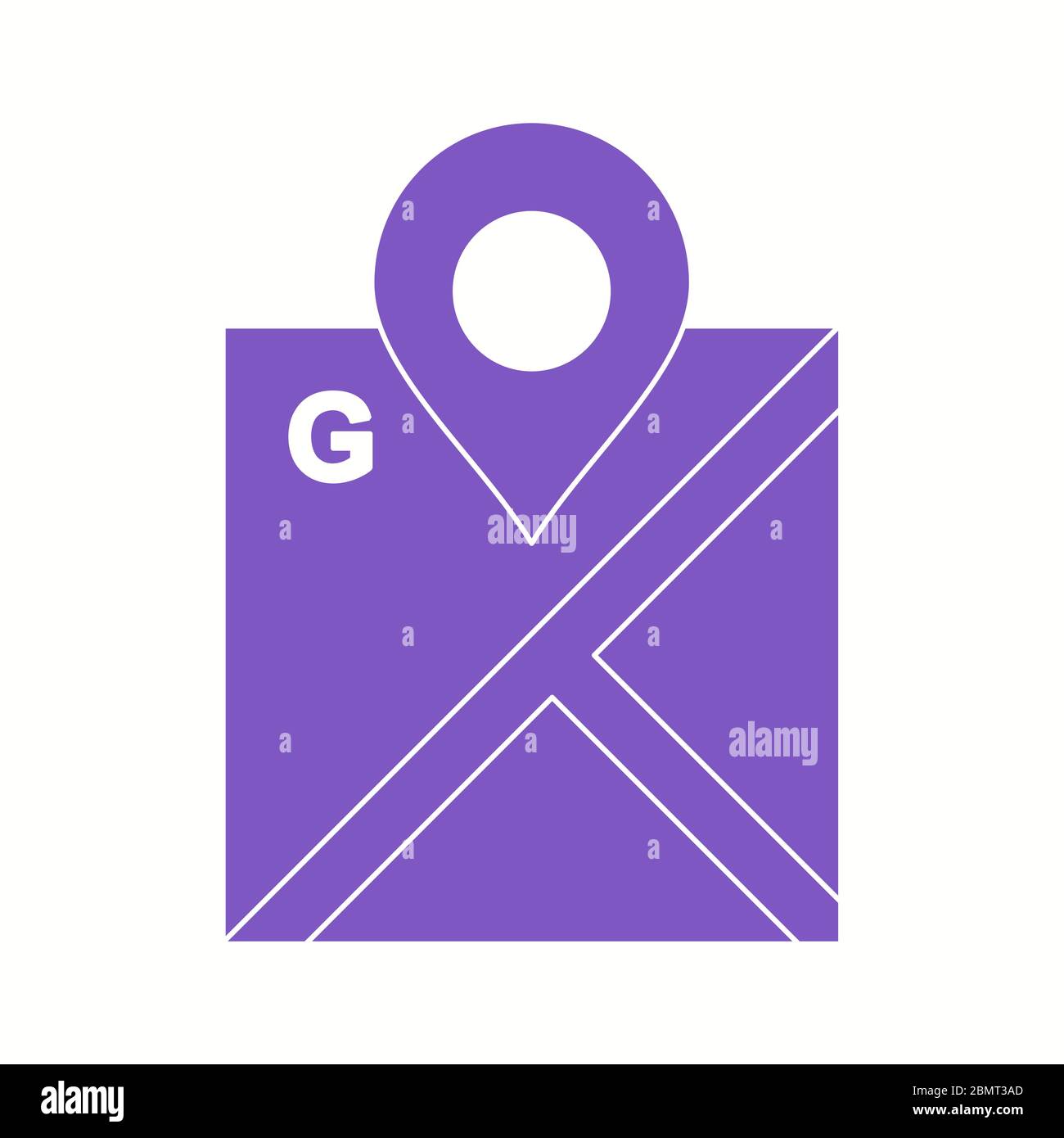 Mark maps Stock Vector Images - Alamy