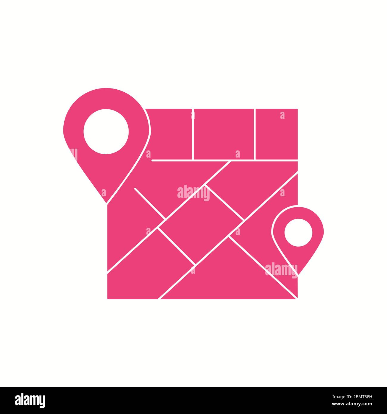 Beautiful Mark place on map Vector Glyph icon Stock Vector Image & Art ...