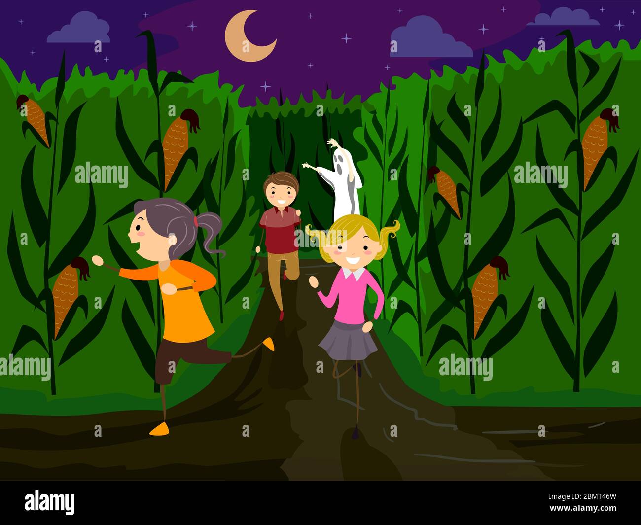 Corn Maze Clip Art