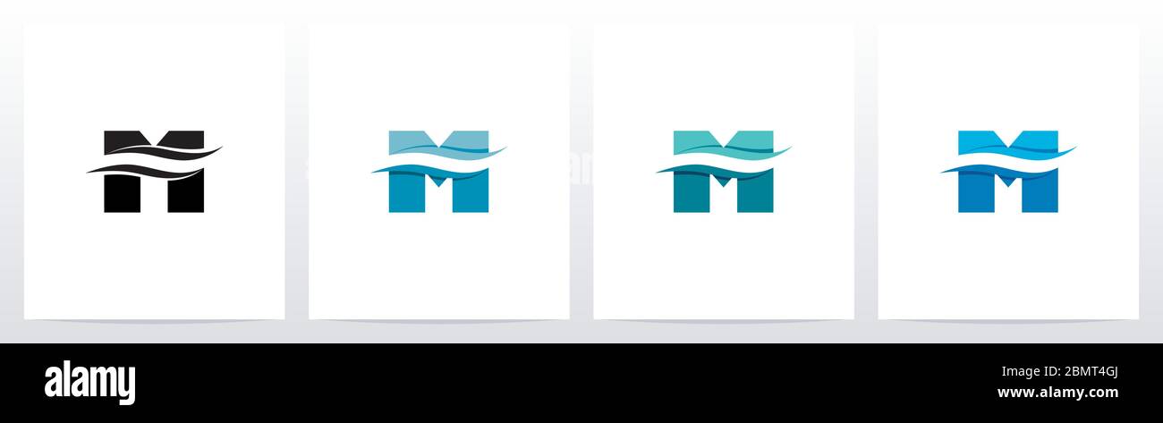 M wave logo hi-res stock photography and images - Alamy