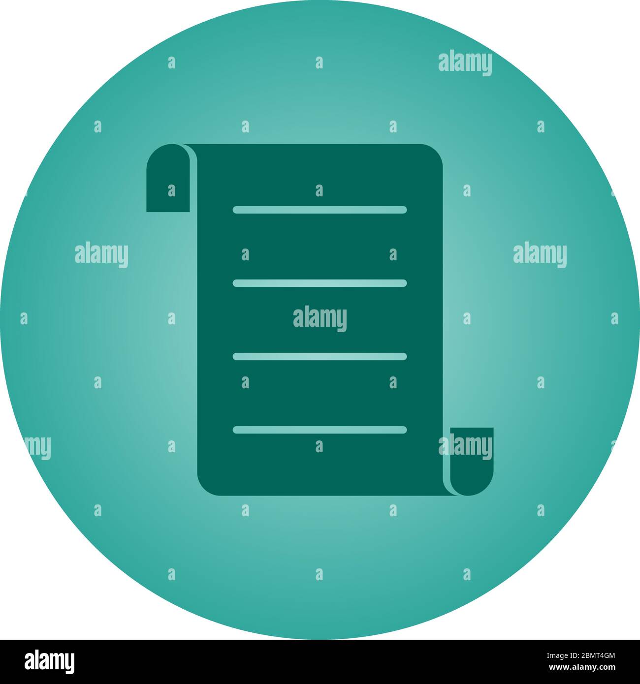 Beautiful Document Vector Glyph Icon Stock Vector Image & Art - Alamy