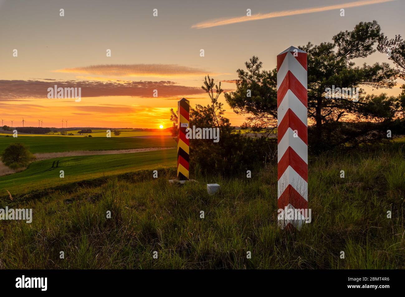 Border post on poland border hi-res stock photography and images - Alamy