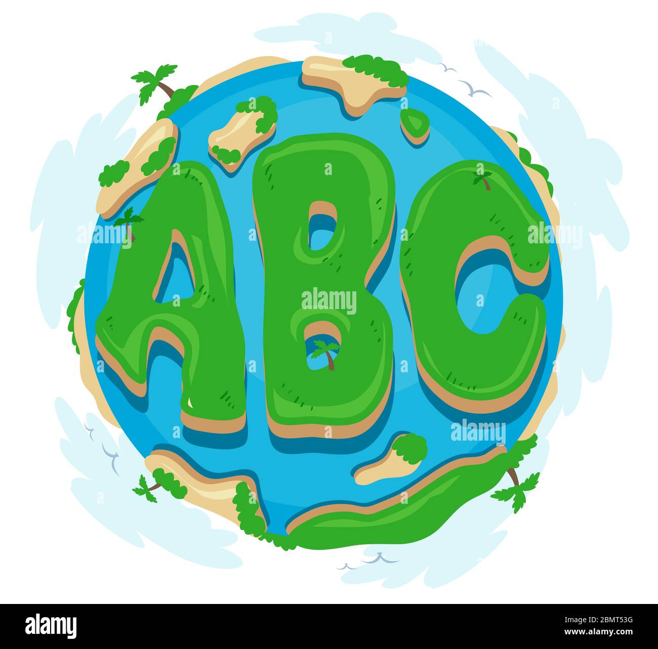 Earth globe clipart Cut Out Stock Images & Pictures - Alamy