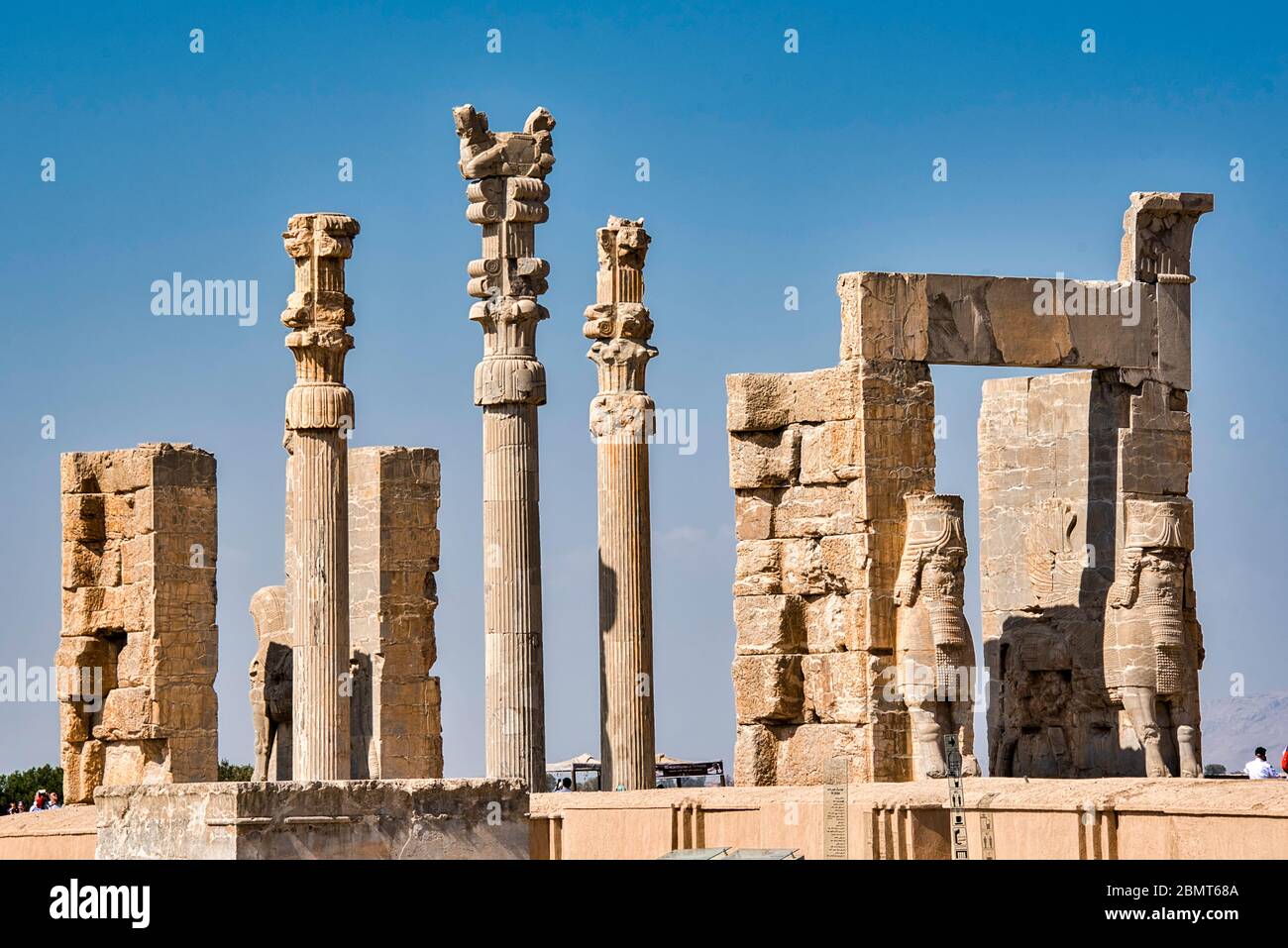 Gate of all nations, Persepolis Stock Photo - Alamy