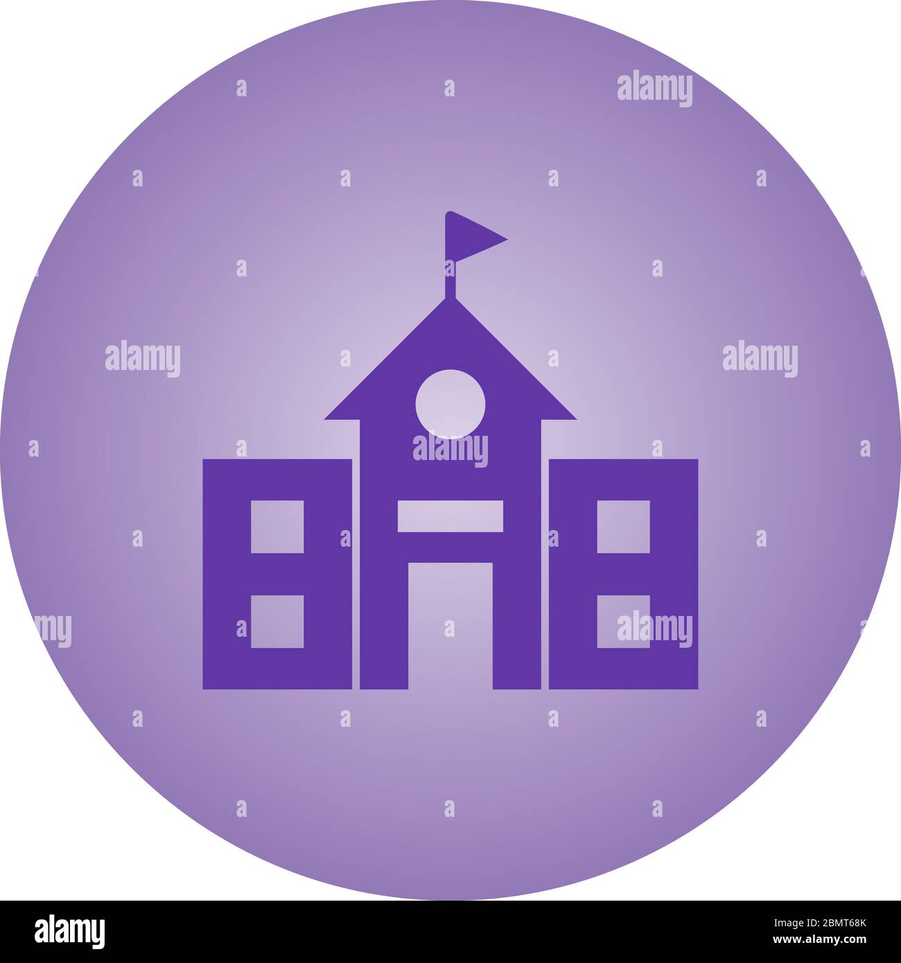 Beautiful College Vector Glyph Icon Stock Vector Image & Art - Alamy