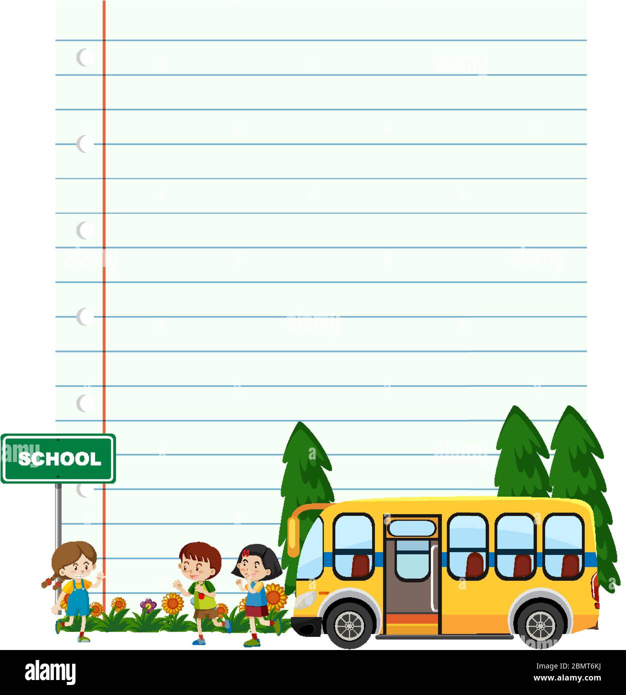 School Bus Border
