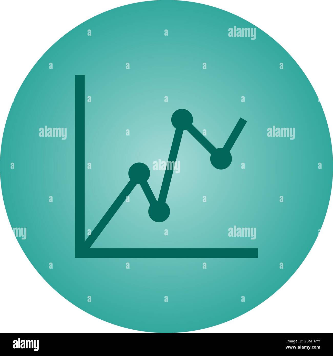 Beautiful Graph Vector Glyph icon Stock Vector Image & Art - Alamy