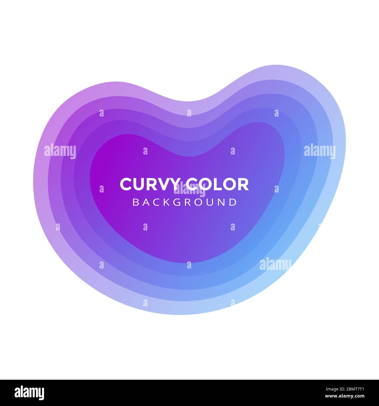 Modern liquid abstract blur blob element graphic gradient flat style ...