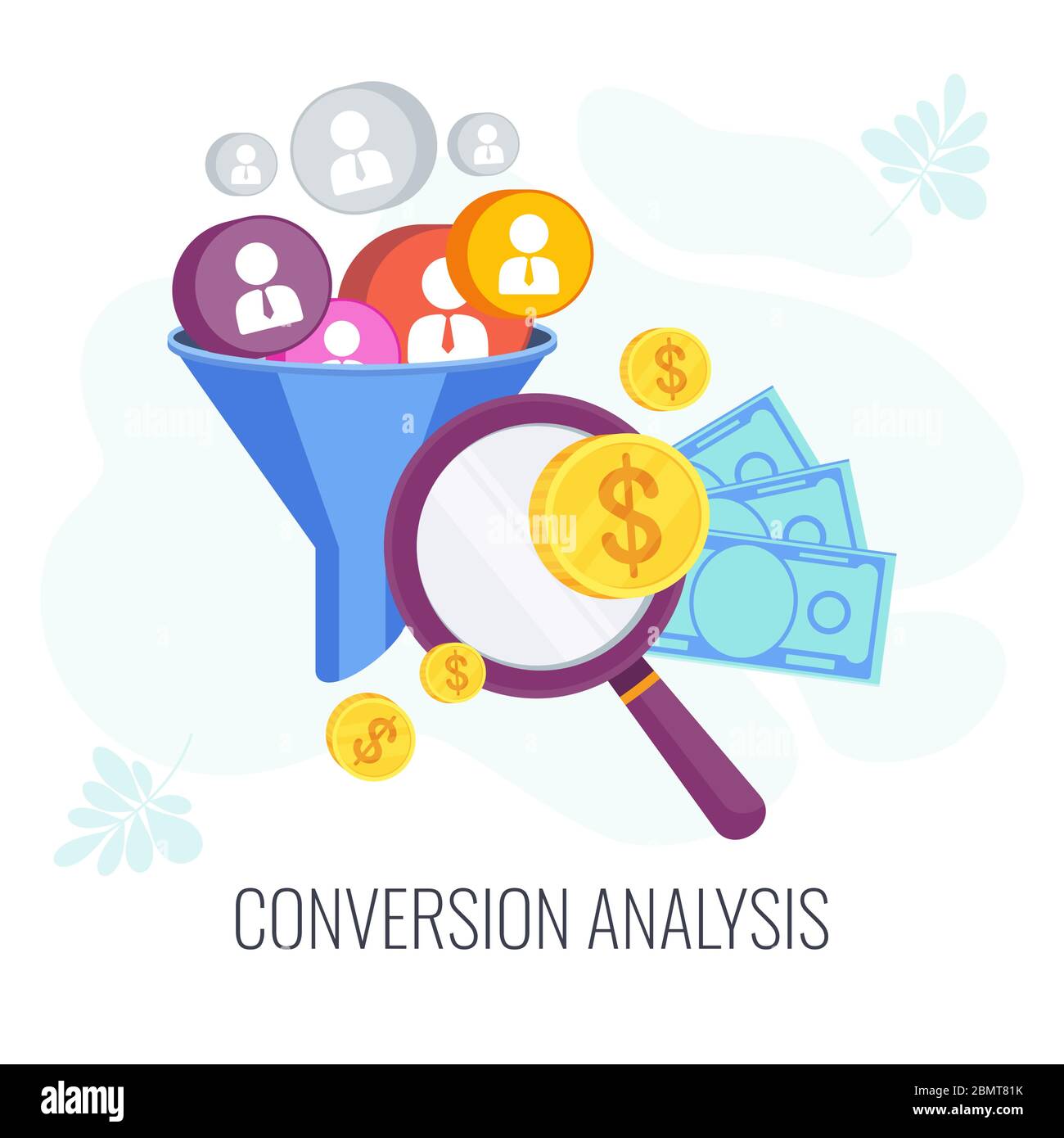Conversion Rate optimization. Potential customer becoming an actual ...