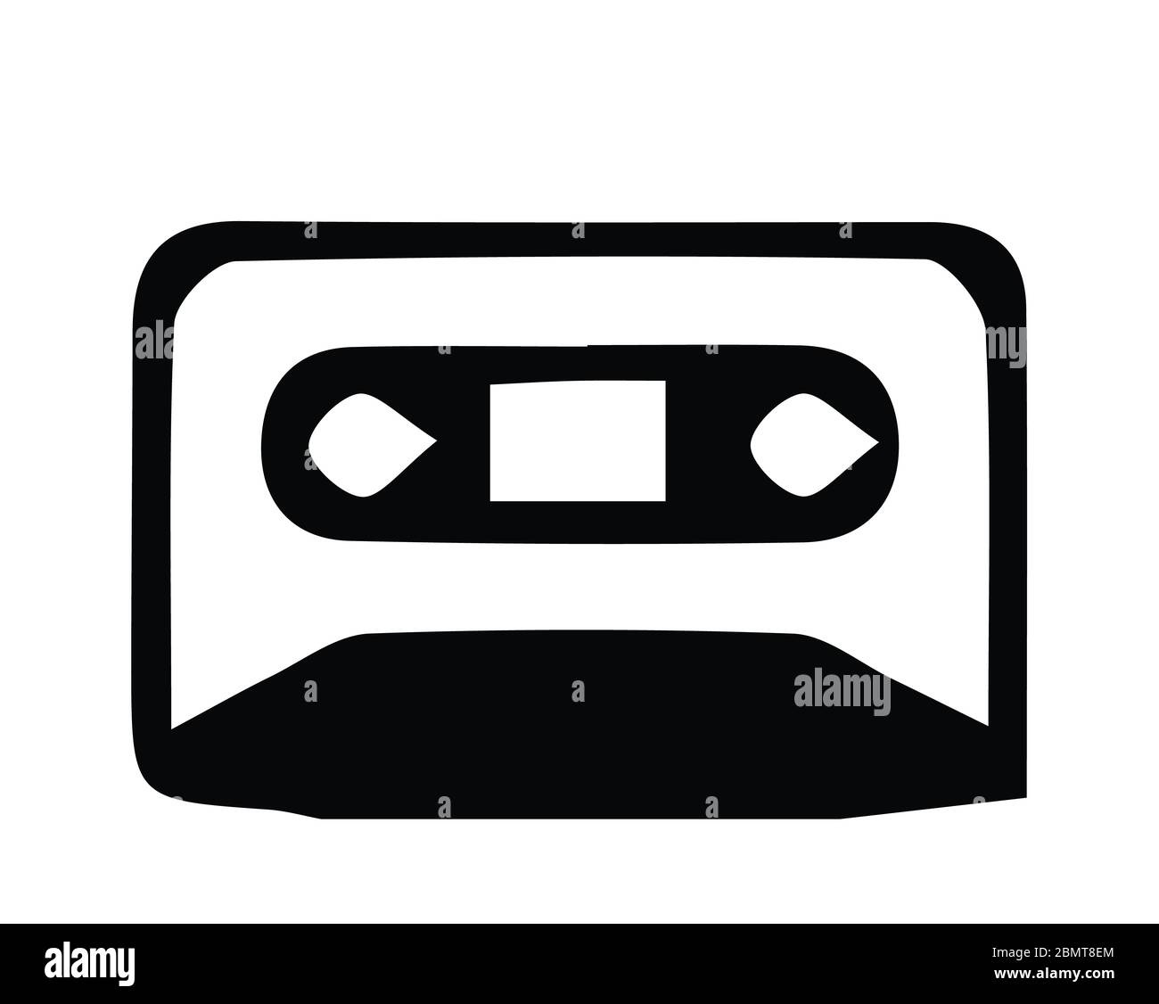 Audio cassette pop art Cut Out Stock Images & Pictures - Alamy