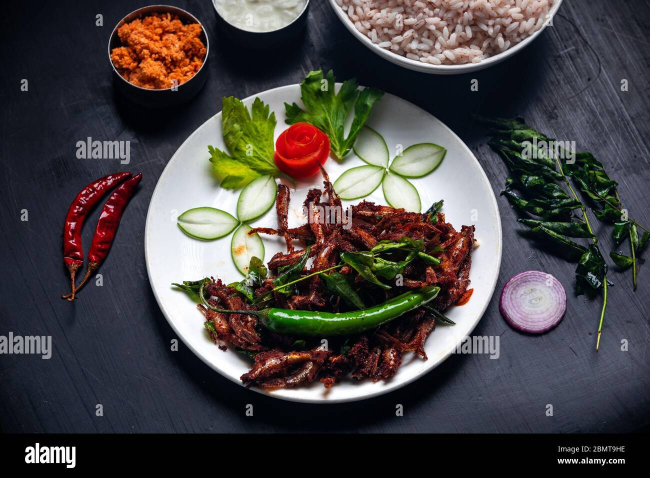 Indian fried rice hi-res stock photography and images - Alamy