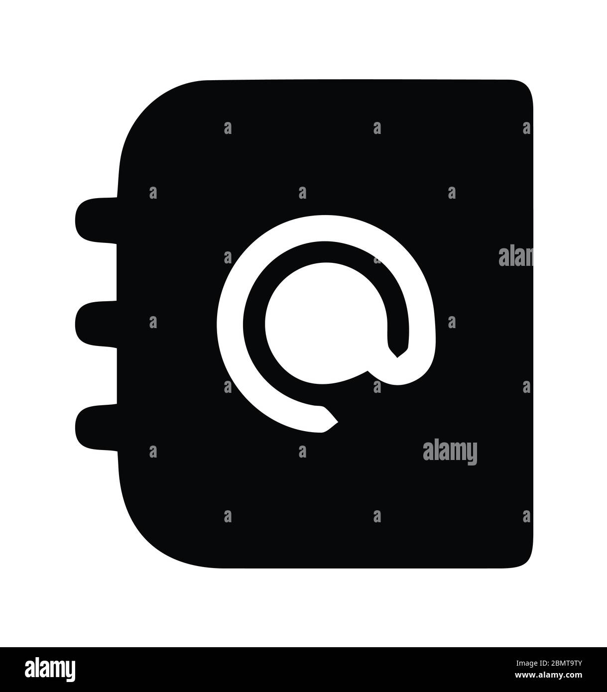 Contacts communication message Cut Out Stock Images & Pictures - Alamy