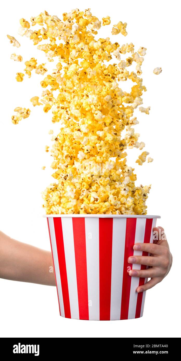 Hand palm popcorn hi-res stock photography and images - Alamy