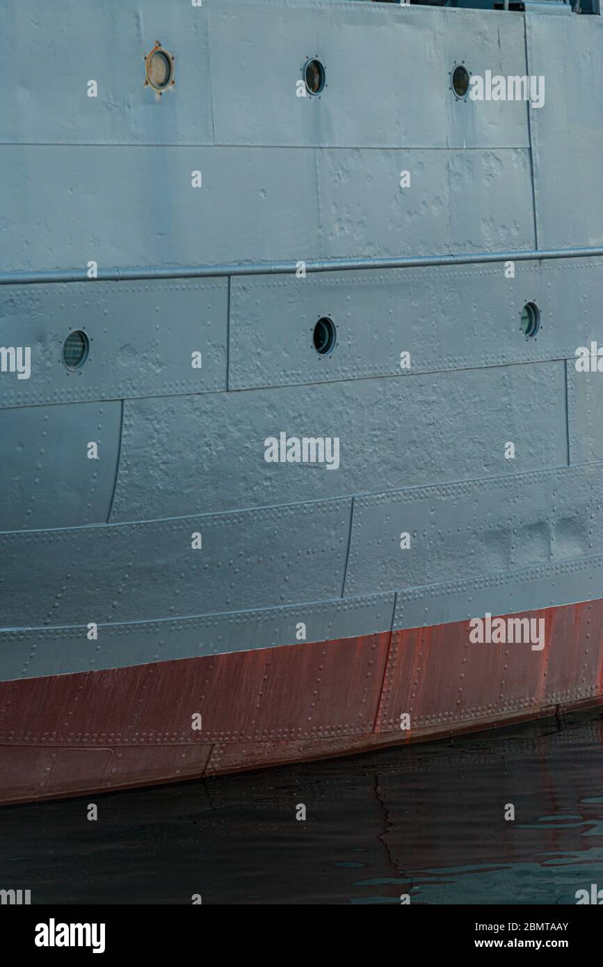 Metal rivet ship texture steel hi-res stock photography and images - Alamy