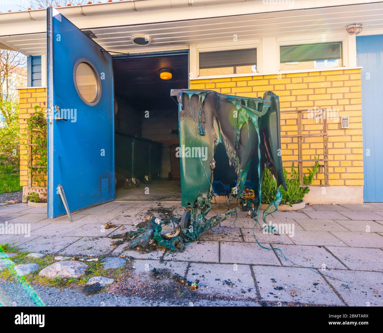 Melted plastic bottle hi-res stock photography and images - Alamy