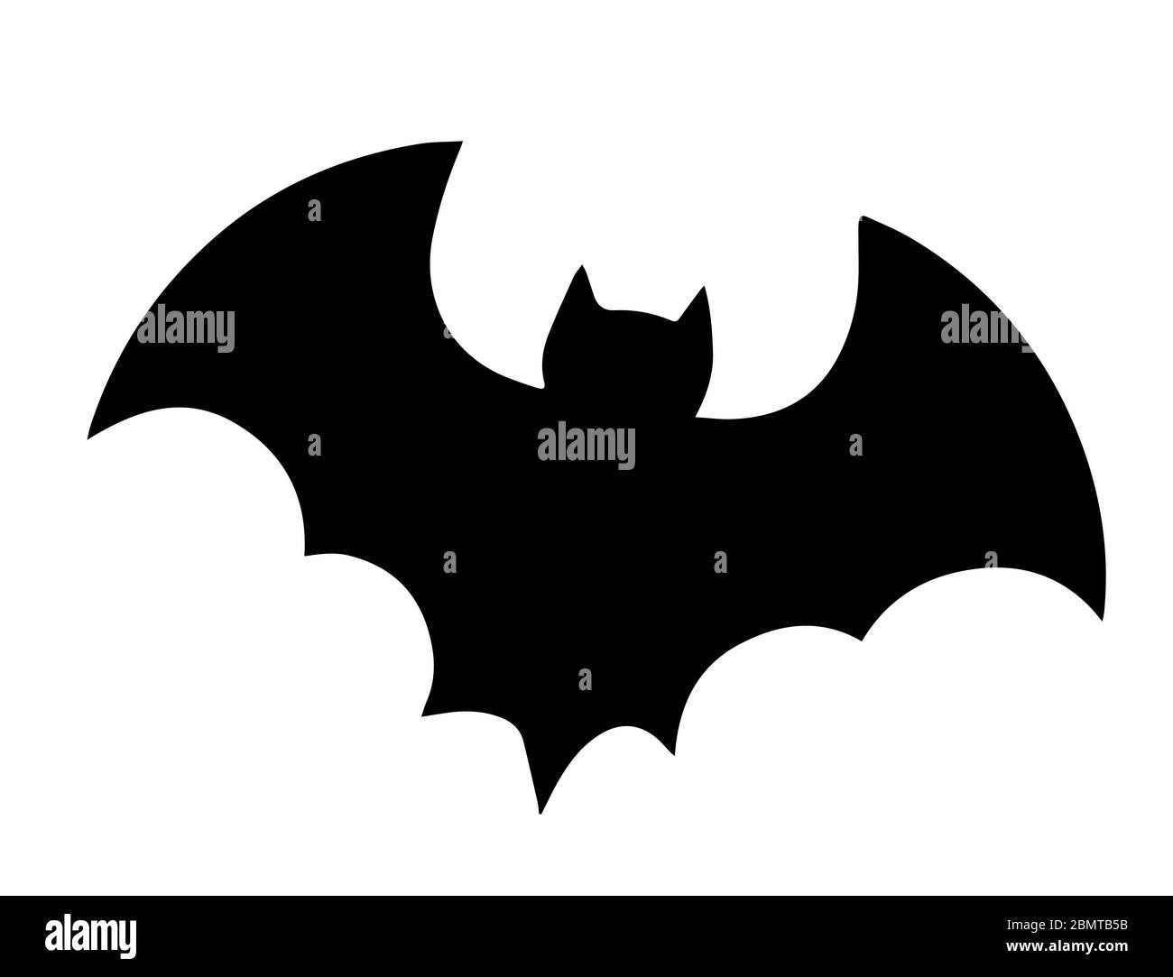 Set bat cartoon flying Black and White Stock Photos & Images - Alamy